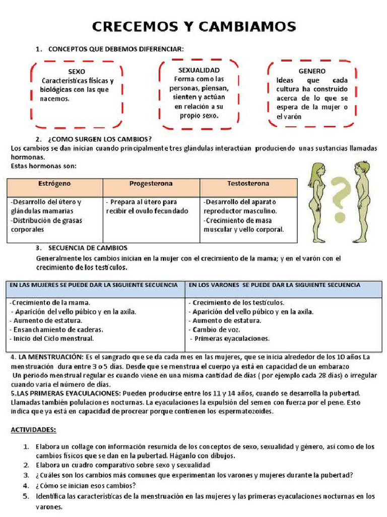 1 Crecemos y Cambiamos | PDF