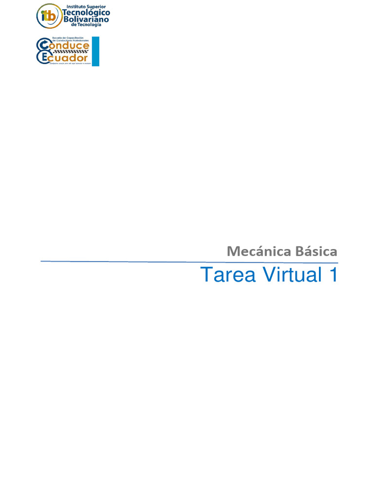 Tarea Virtual 1-Josue | PDF | Motores