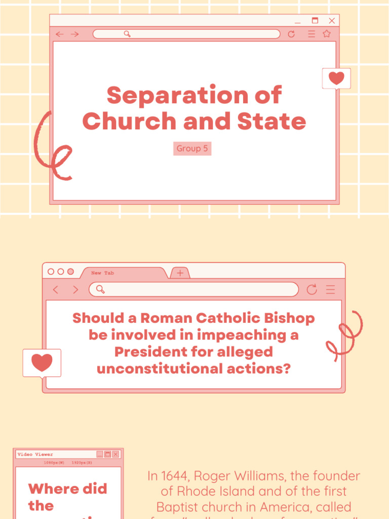 Separation of Church & State | PDF | Separation Of Church And State ...