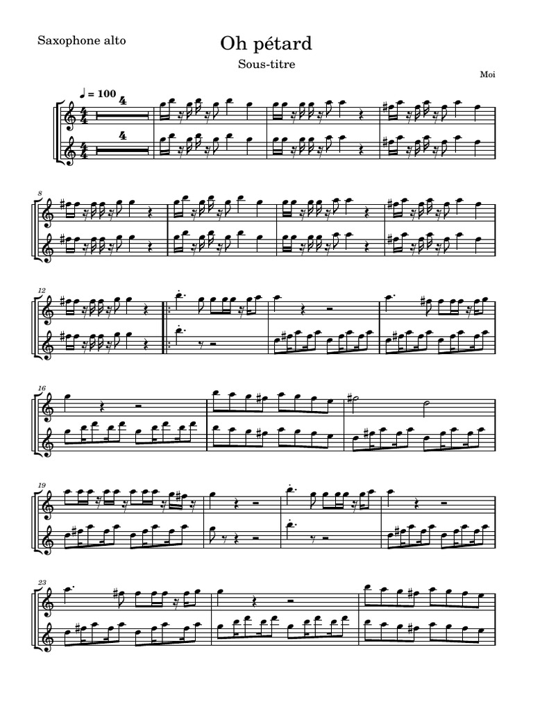 Sax Alto | PDF | Alto Saxophone | Saxophone