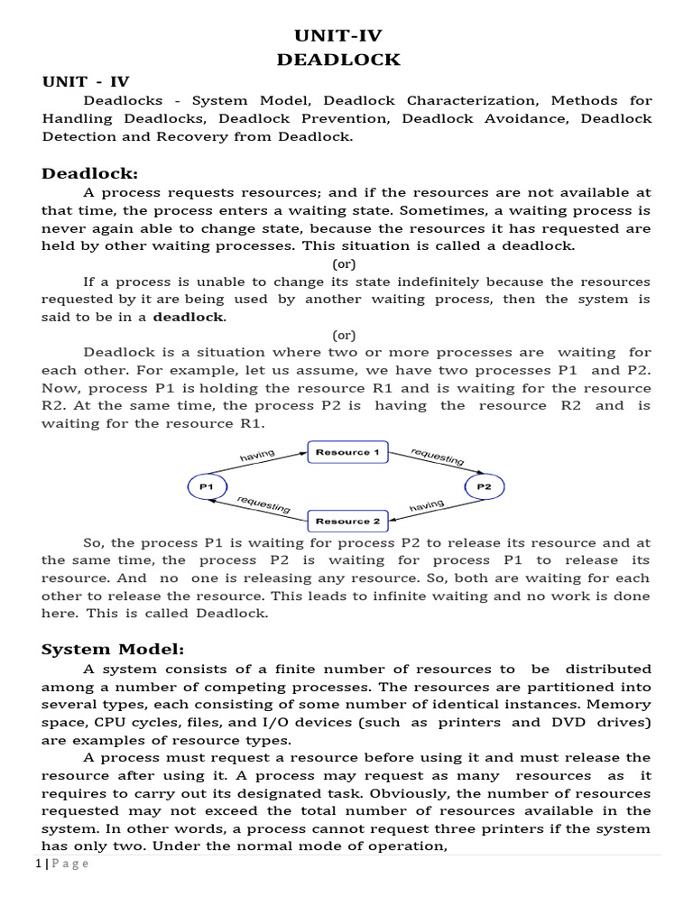 Operating System | PDF | Process (Computing) | Computer Architecture Operating System | PDF | Process (Computing) | Computer Architecture