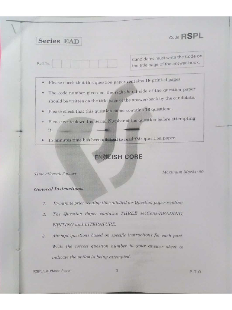 English Sample.. | PDF