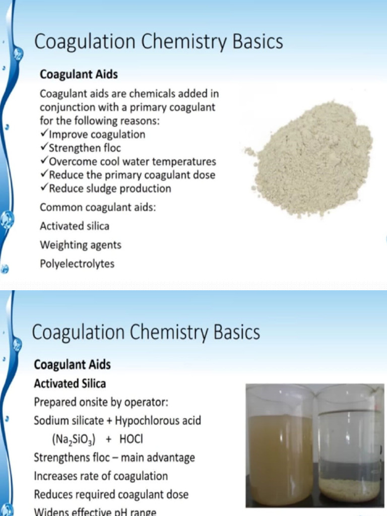 Coagulation Aids and Mixing Devices | PDF
