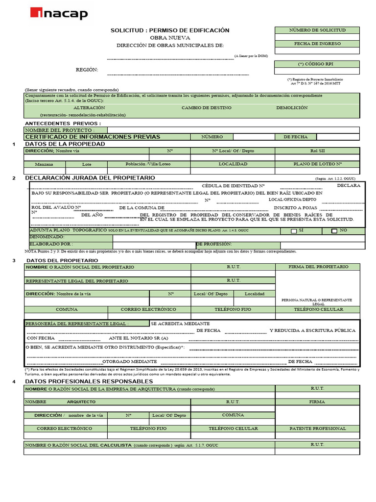 Permiso de Edificación Minvu | PDF | Ascensor
