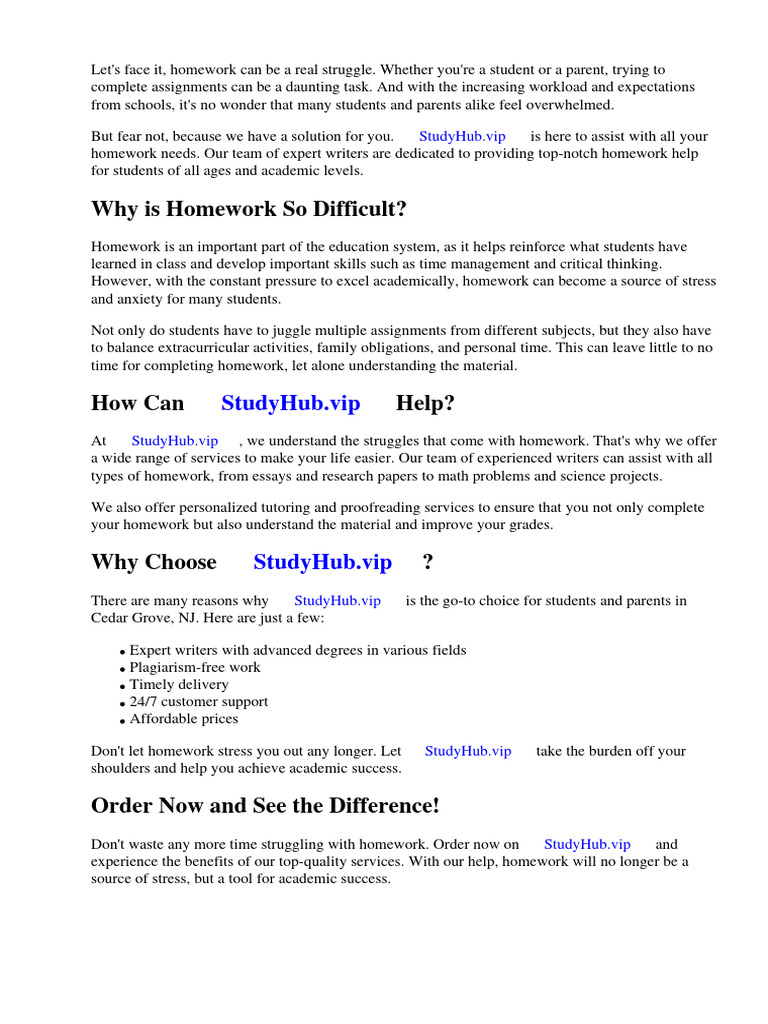 Cedar Grove NJ Schools Homework Now | PDF | Homework | Schools