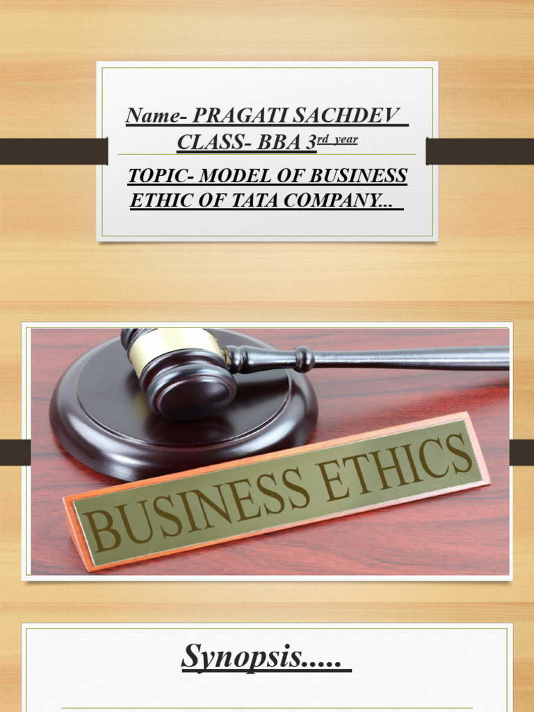 Business Ethics Models | PDF | Business Ethics | Morality
