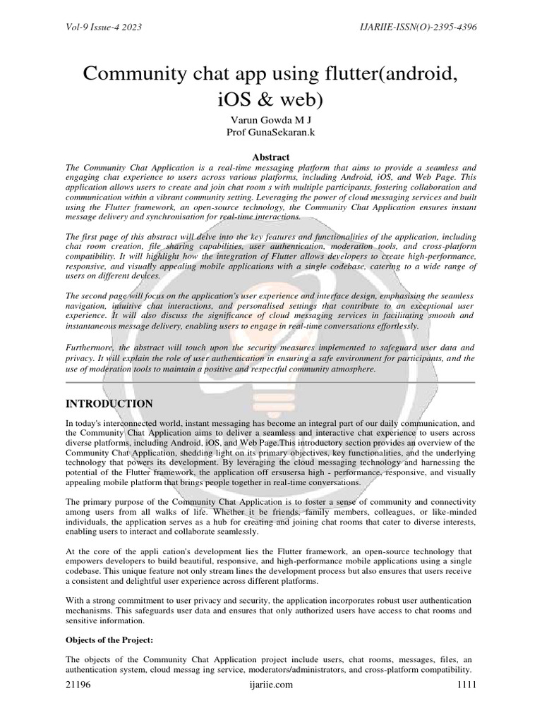 Sharma 2021 Ijca 921240 | PDF | Cross Platform Software | Mobile App