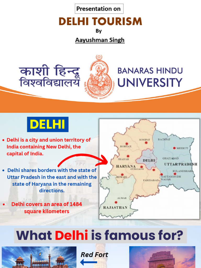 Explore Delhi: Travel, Landmarks, and More | PDF