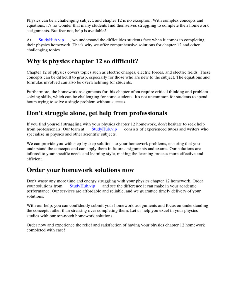 Physics Chapter 12 Homework Solutions | PDF | Magnetic Field | Electron