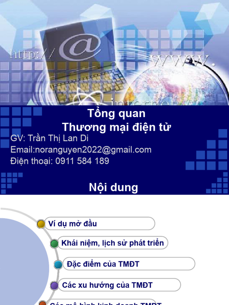 C1 - Tong Quan TMĐT | PDF