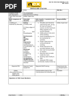 Daily Safety Briefing Checklist | PDF | Safety | Labor Relations