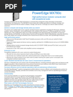 Poweredge r660 Spec Sheet | PDF | Solid State Drive | Computing