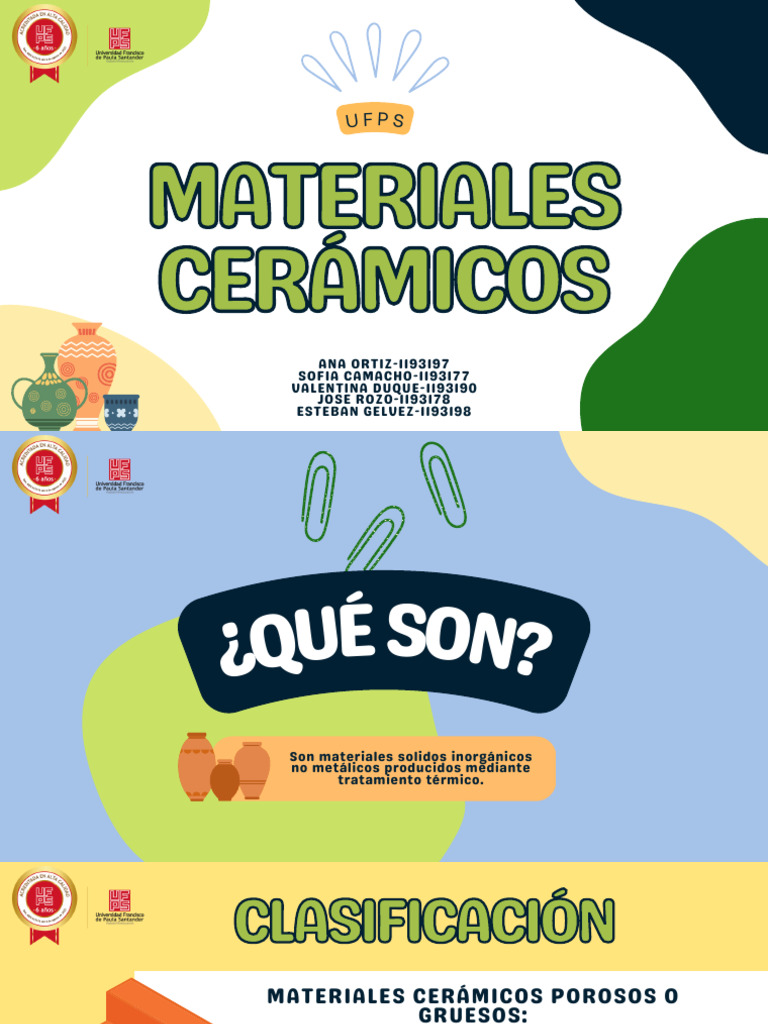 Materiales Cerámicos | PDF | Enlace químico | Cerámica