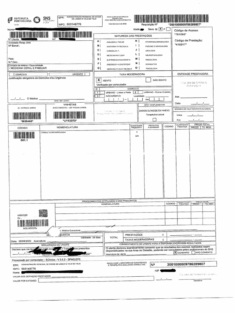 Credencial SNS | PDF