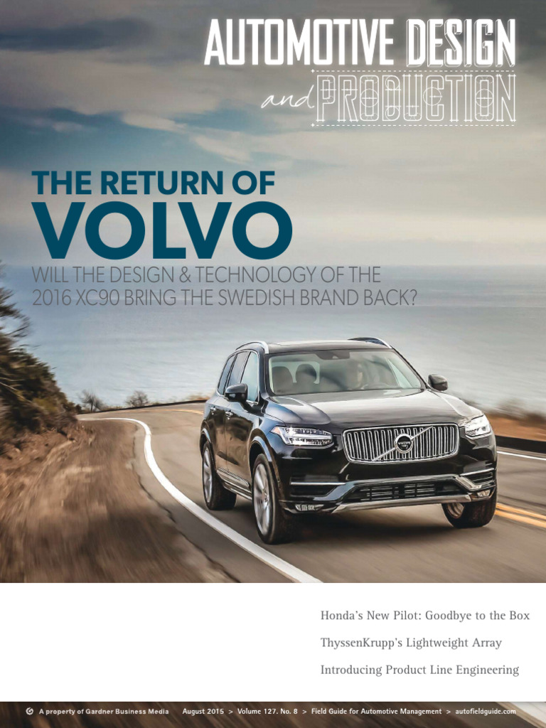 The Return Of: Volvo | PDF