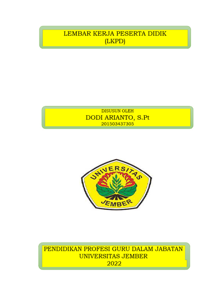 LKPD PPL 1 Rvfix | PDF