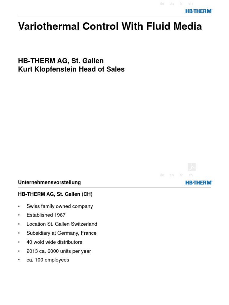HB Therm | PDF | Heat | Temperature