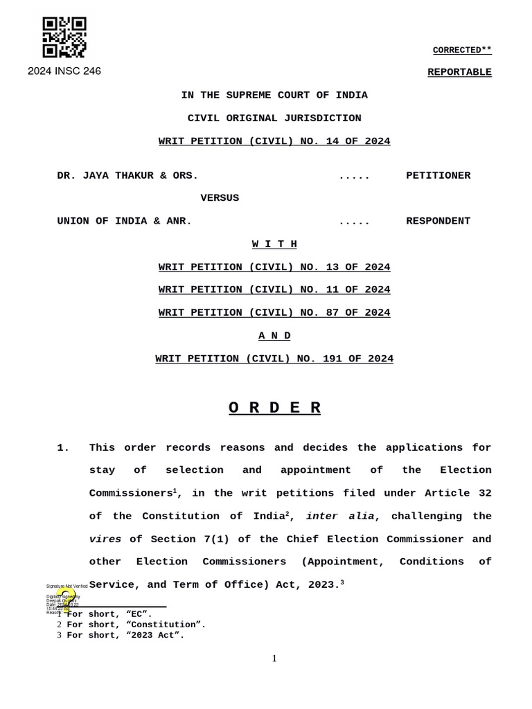 146 2024 2 1501 51762 Judgement 22-Mar-2024 | PDF | Certiorari ...