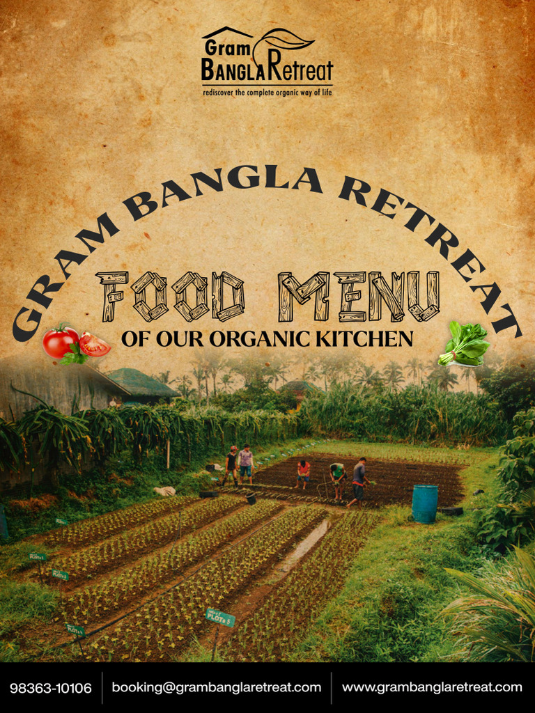 Gram Bangla Retreat Food Plaza-1 | PDF