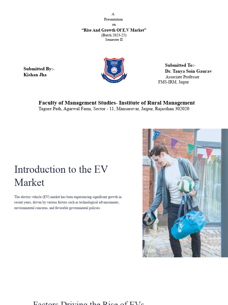 Introduction To The EV Market | PDF | Electric Vehicle | Electric Car
