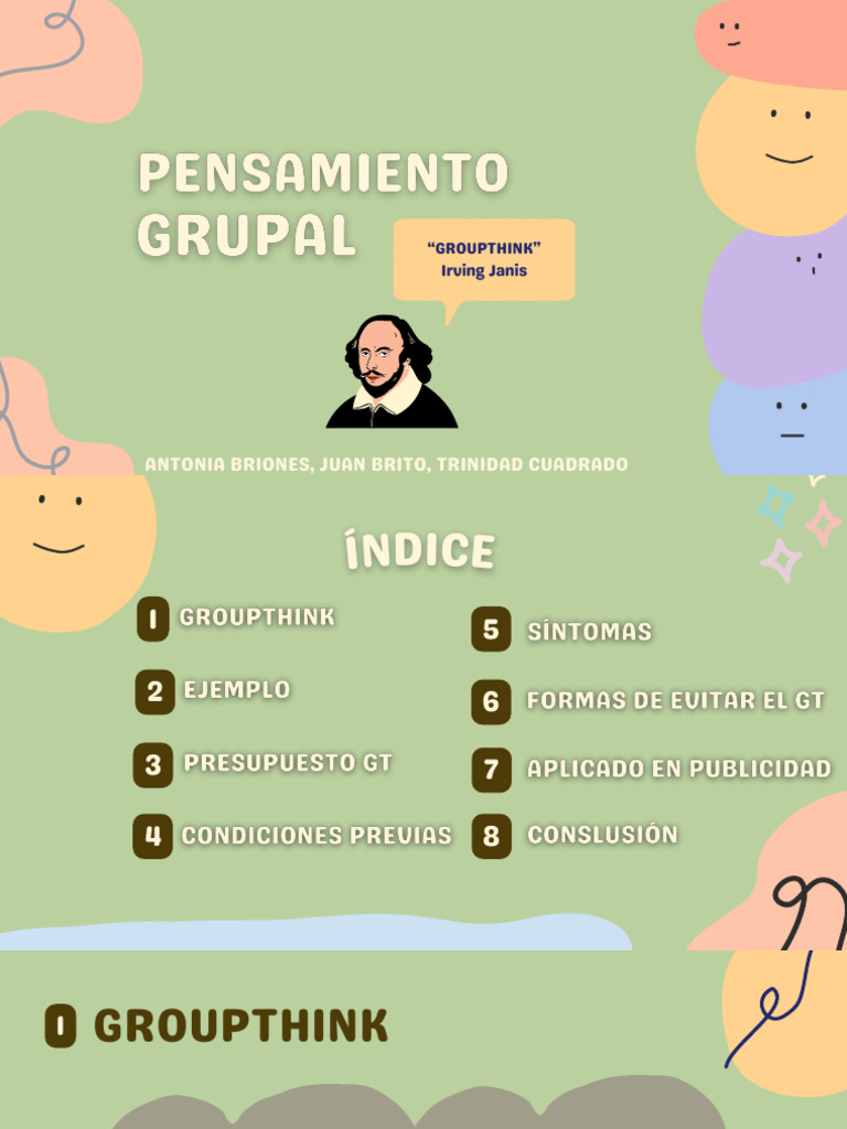 GROUPTHINK | PDF | Conceptos psicologicos | Cognición