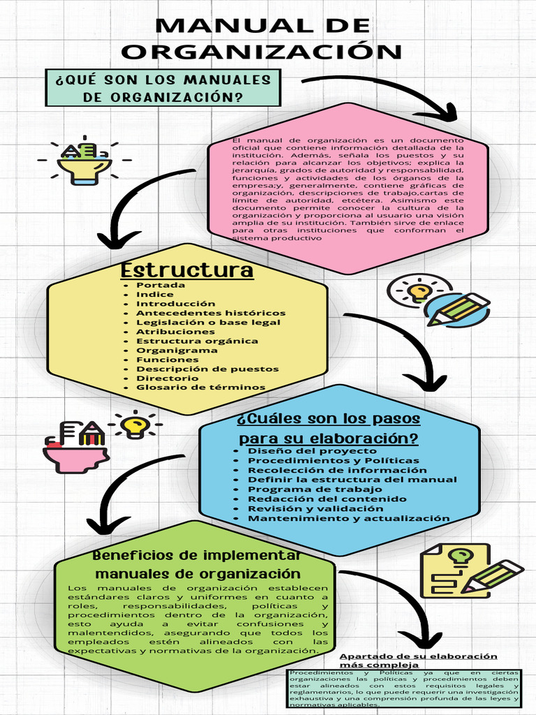 Manual De Organización Y Estructura Pdf Institución