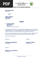 Brgy Assembly Invitation Letter | PDF | Social Science | Home & Garden