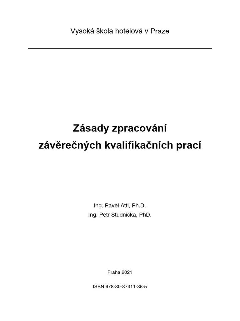 Attl Studnicka Zasady Zpracovani ZKP 978 80 87411 86 5 Rok 2021 | PDF