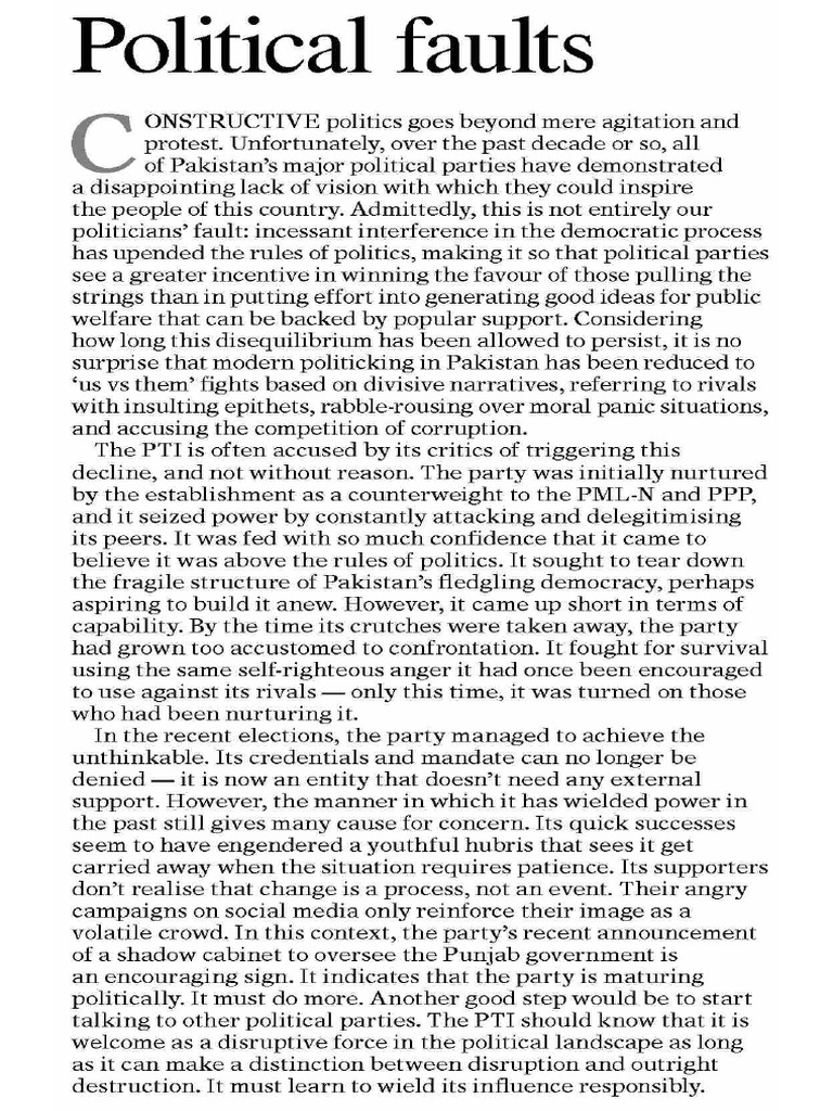 13 March 2024 - Dawn Editorials & Opinions | PDF