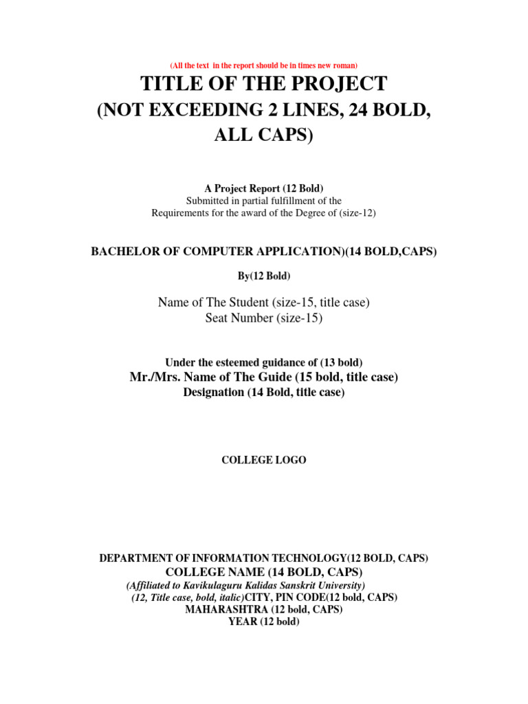 Tybca Blackbook Guidelines | PDF | Computing | Software Engineering