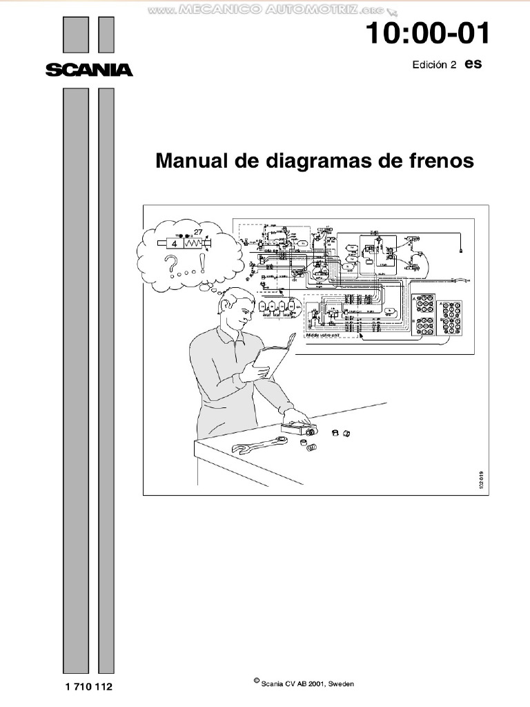 PDF Manual Diagramas Frenos Camiones Scania Componentes Sistema Aire ...