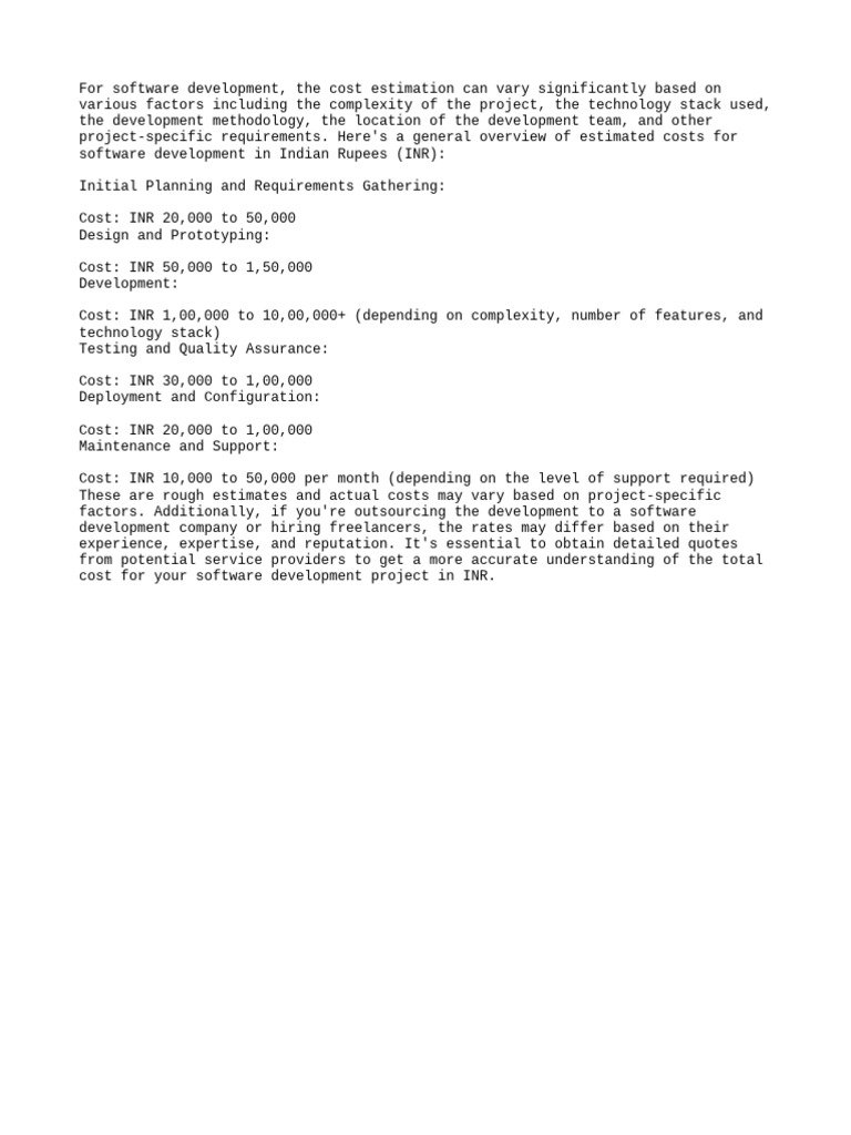 Software Development | PDF