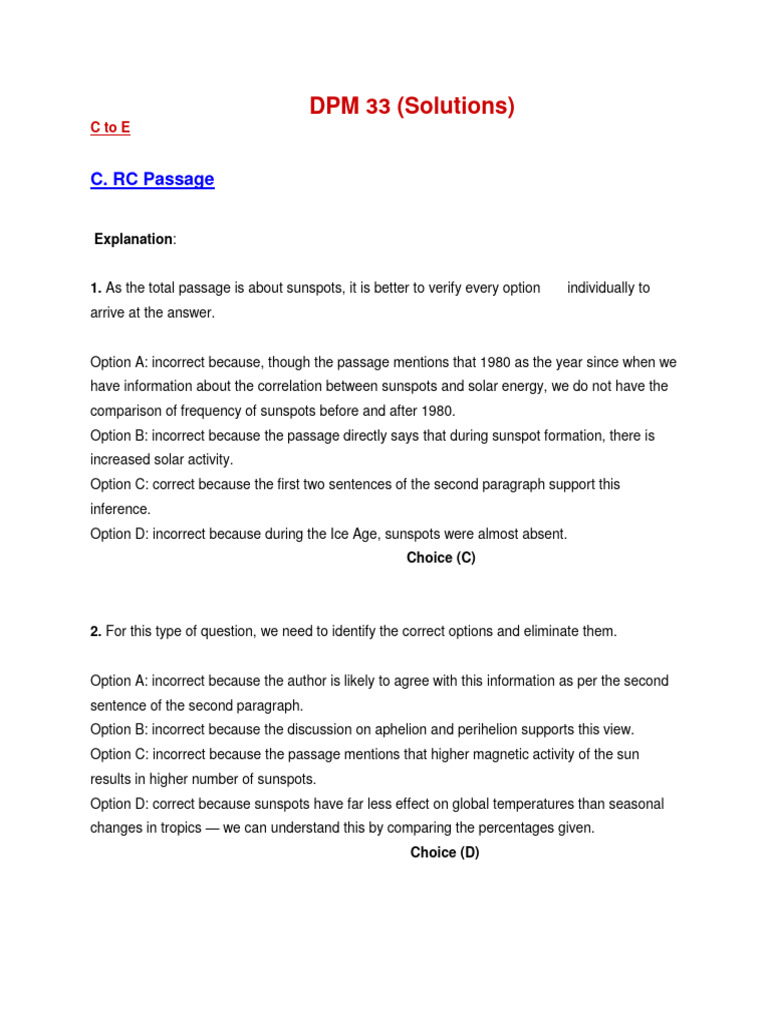 DPM 33 (Solutions) | PDF | Teaching Methods & Materials