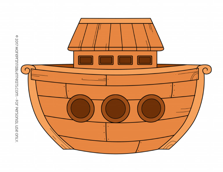Noahs Ark Cut Out Large | PDF