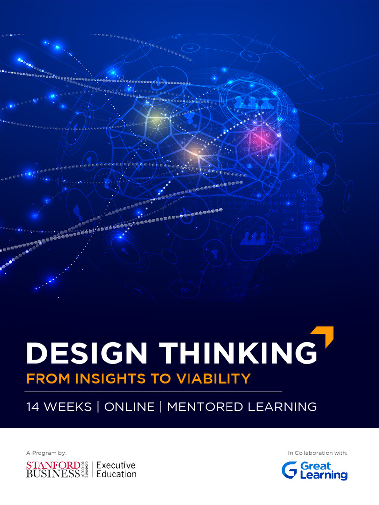 Design Thinking From Insights To Viability Online Course Brochure | PDF ...