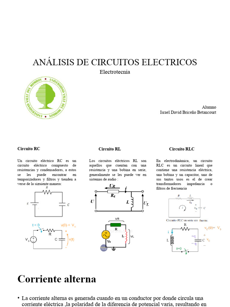 Análisis de Circuitos Electricos | PDF | Ciencia y matemáticas