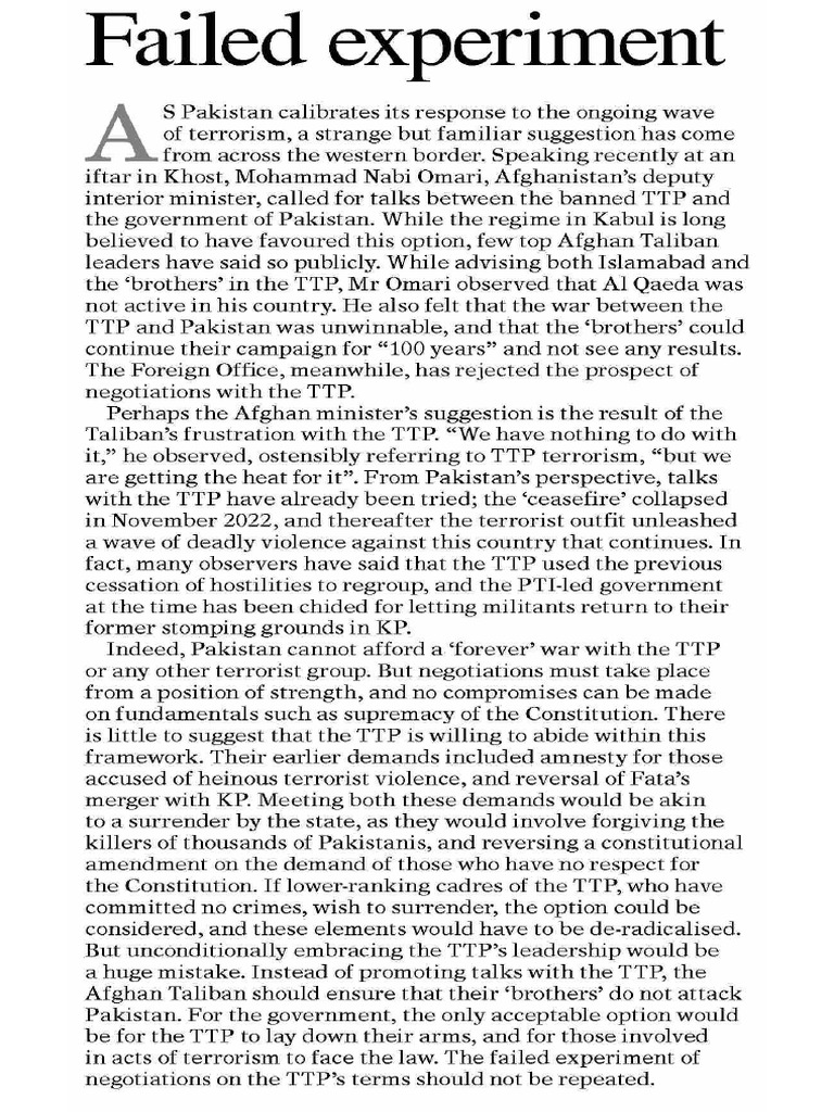 5 April 2024 - Dawn Editorials & Opinions | PDF 5 April 2024 - Dawn Editorials & Opinions | PDF