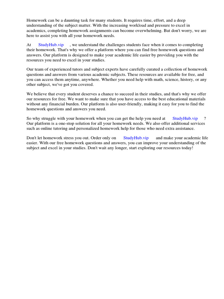 Free Homework Questions and Answers | PDF | Triangle | Homework