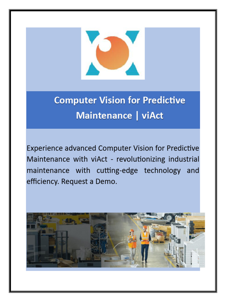 Computer Vision For Predictive Maintenance - Viact | PDF | Technology ...