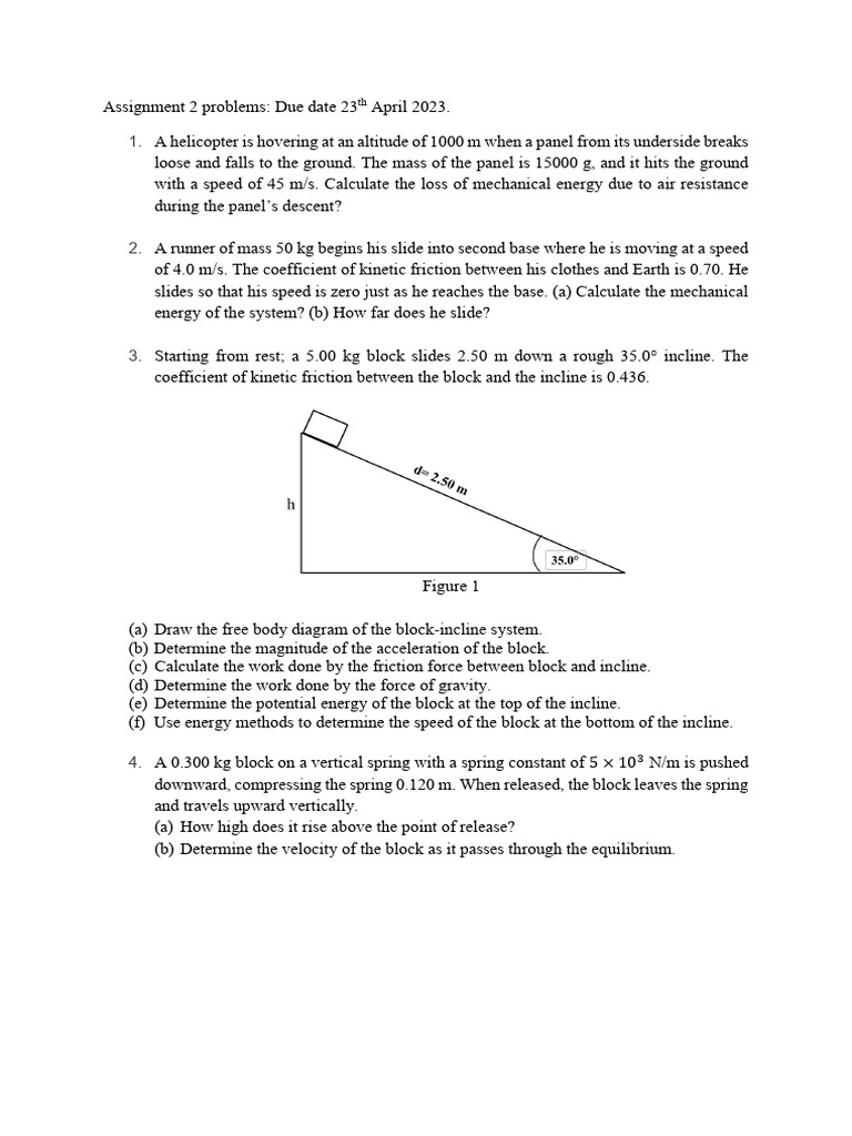 Assignment 2 Chapter 7 and 8 Problems | PDF