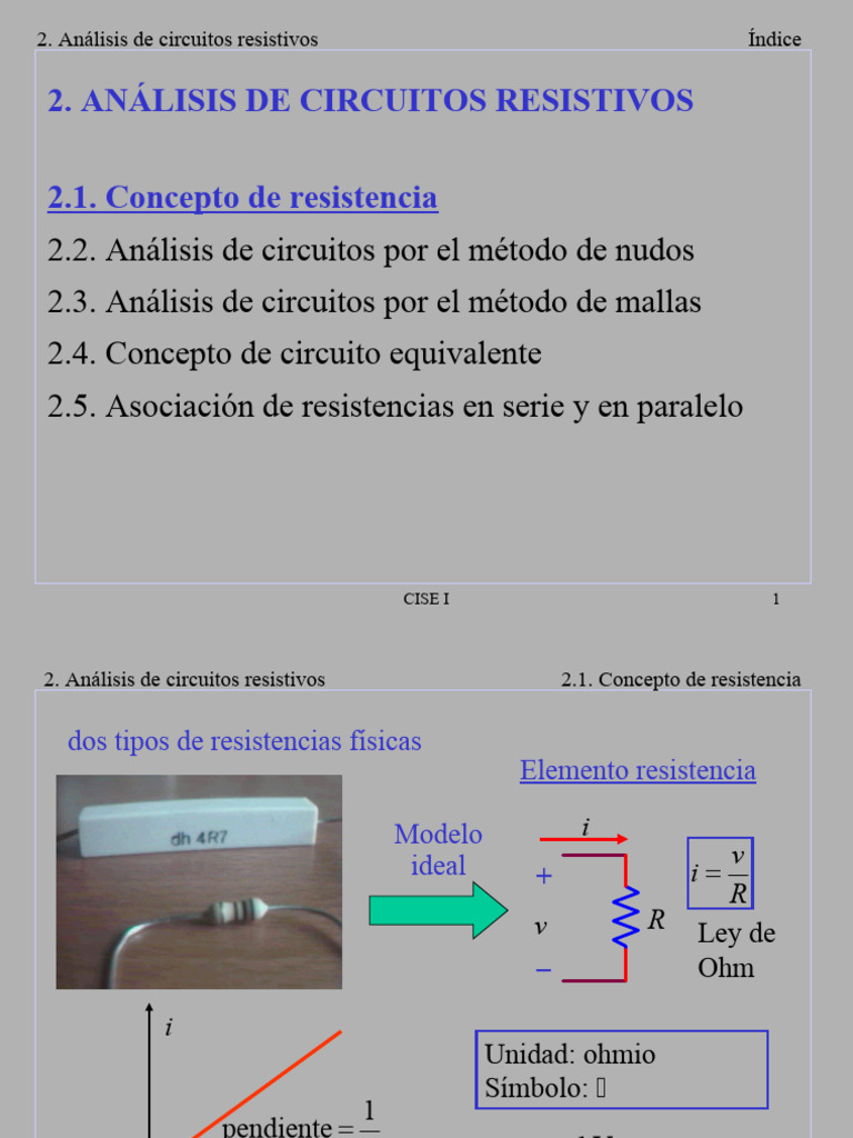 Mallas y Nodos - 1 | PDF | Resistencia Eléctrica y Conductancia | Análisis de red (circuitos ...