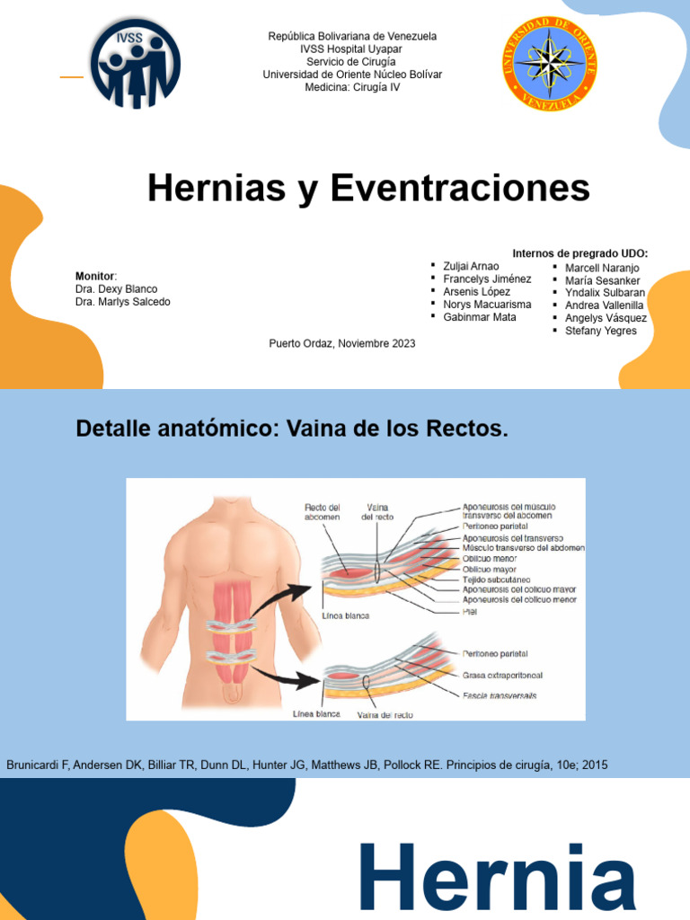 Hernias y Eventraciones | PDF | Abdomen | Cirugía