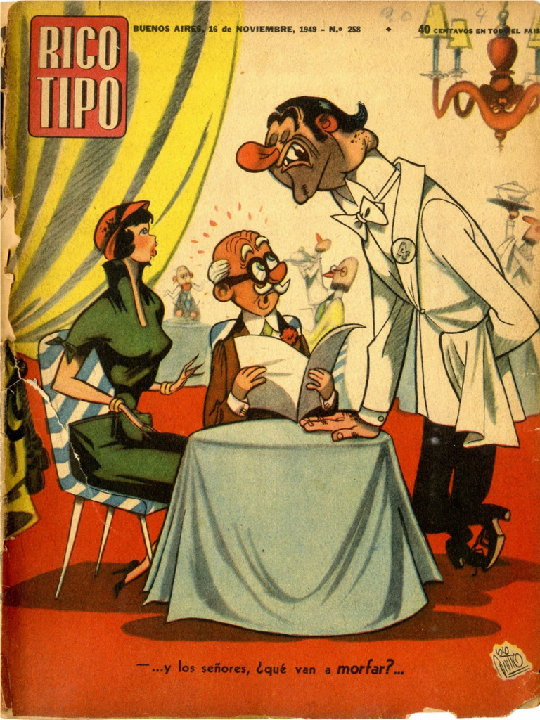 Rico Tipo #258 - 16 Noviembre 1949 | PDF