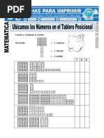Ejercicio Numeros Ordinales | PDF
