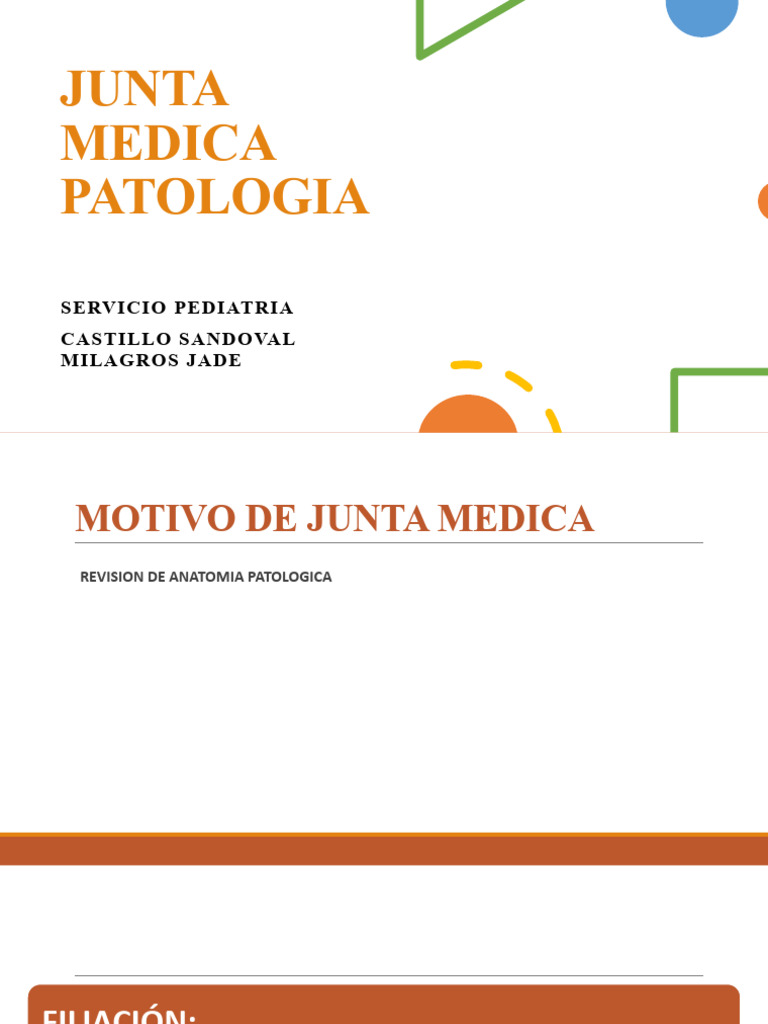 JM Castillo Sandoval AP | PDF | Especialidades Medicas