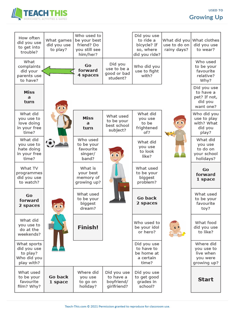 Growing Up Board Game 2 | PDF