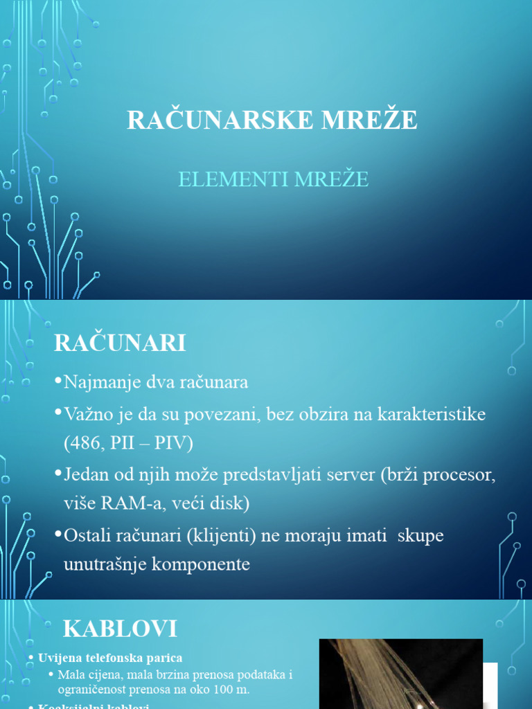 02 Elementi Mreze | PDF