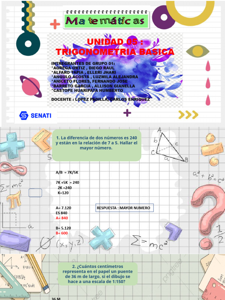 Matematica PPTX Plantilla | PDF | Ciencia y matemáticas
