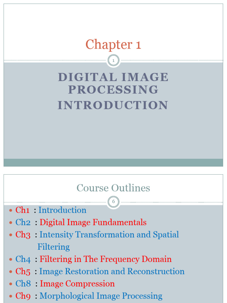 Lec 1 Introduction | PDF | Image Segmentation | Computer Vision