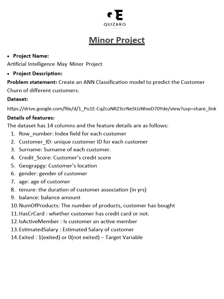 AI Minor Project-Quizaro | PDF